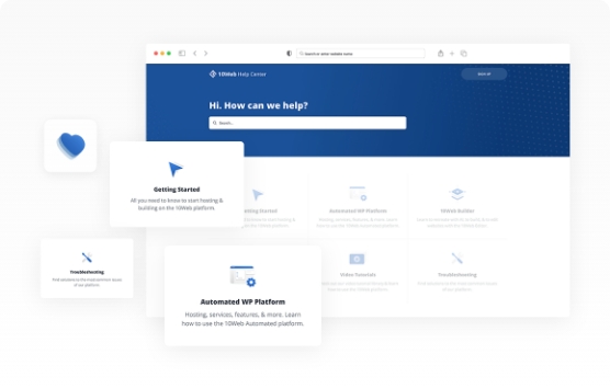 Premium 24/7/365 Live Customer Support | 10Web