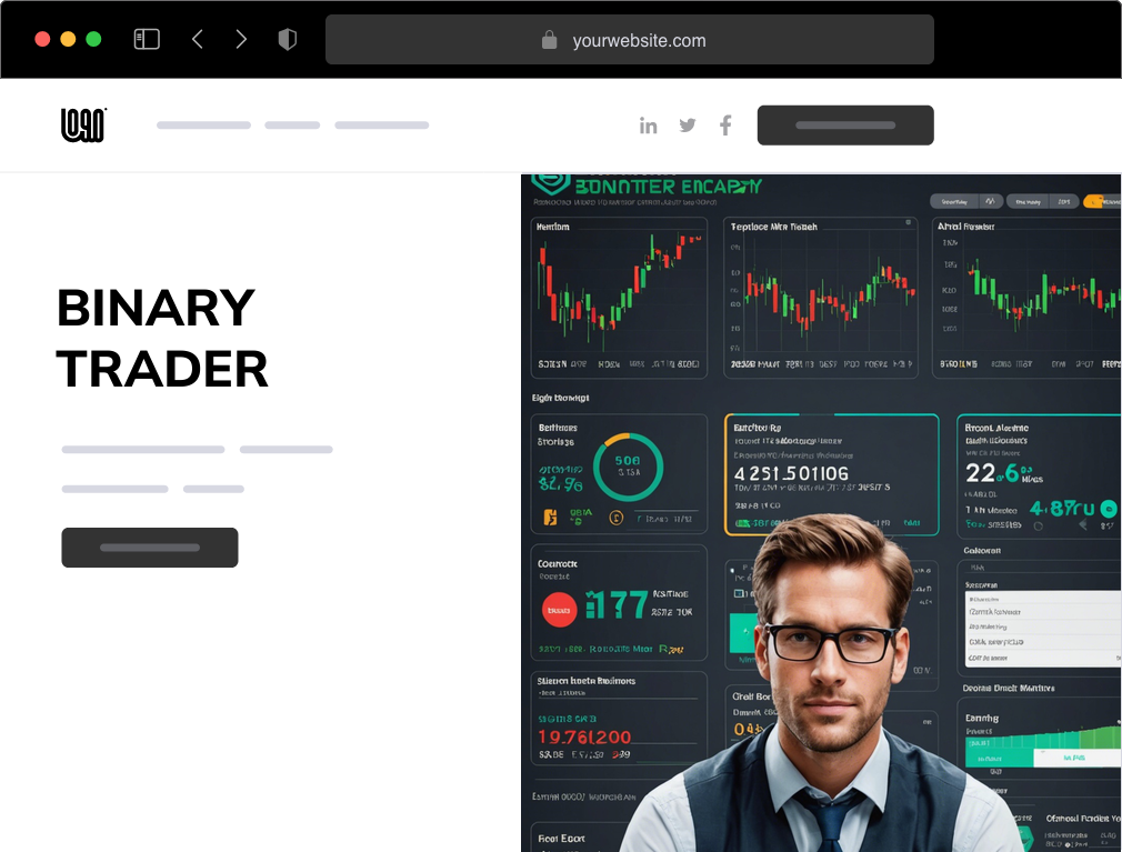 Ai Binary Trader Website Builder Create Customize Succeed 