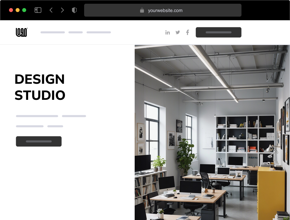 AI Design Studio Website Builder – Create, Customize, Succeed