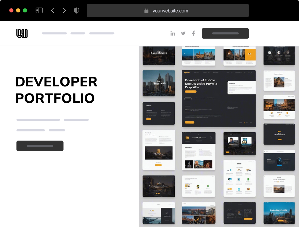 AI Developer Portfolio Website Builder – Launch in Minutes
