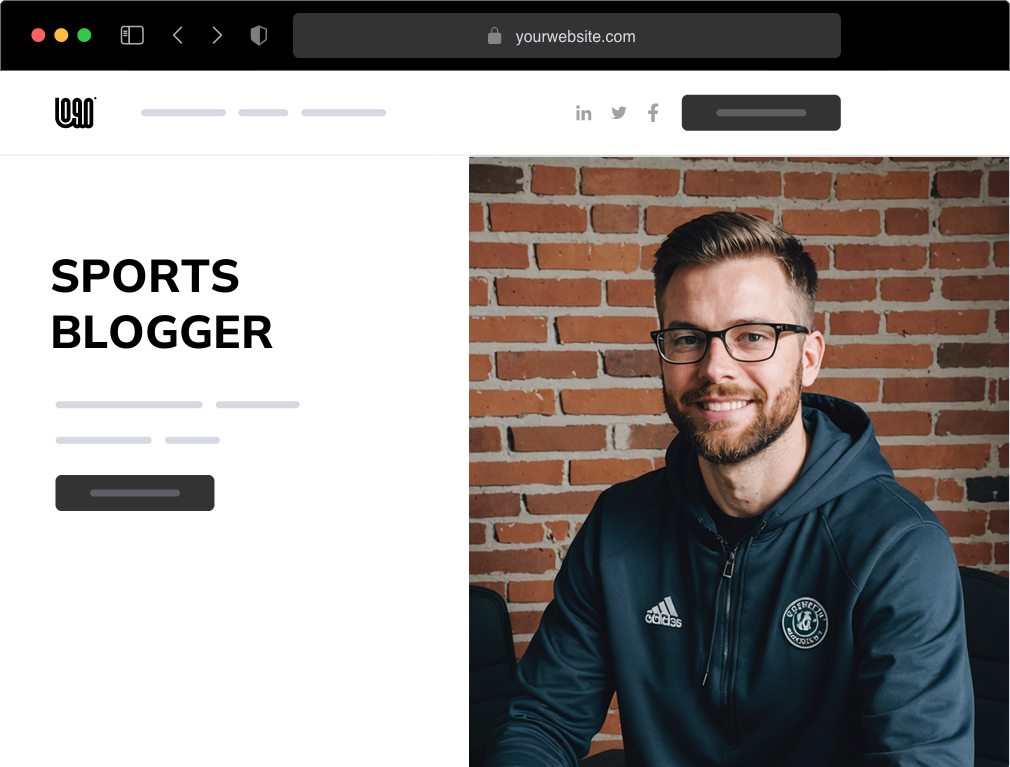 AI Sports Blogger Website Builder – Launch in Minutes